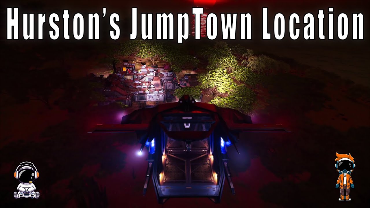 How To Find Hurston's Hidden Jump Town Location in Star Citizen - YouTube
