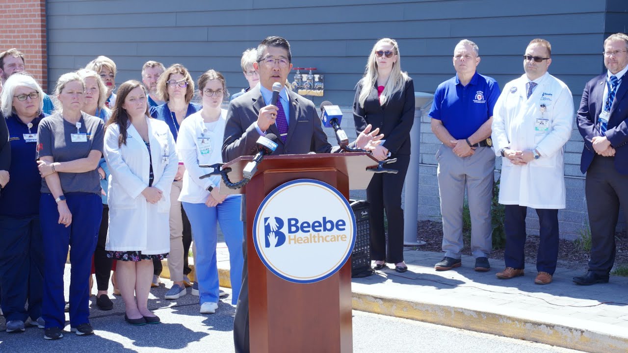 Beebe Healthcare Holds Press Conference on Recent Surge in Overdoses ...