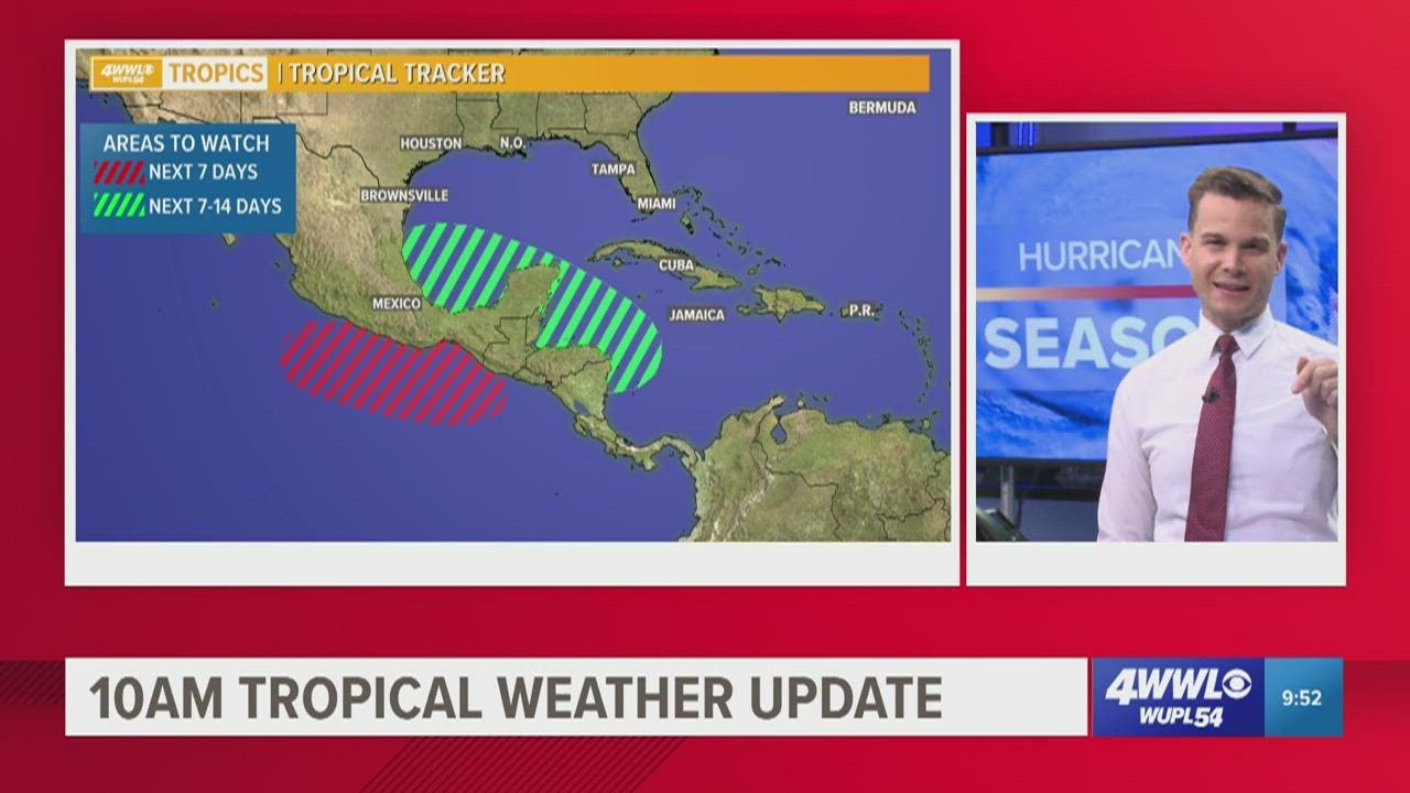 Thursday morning Tropical Update: Tropics could heat up in coming weeks ...
