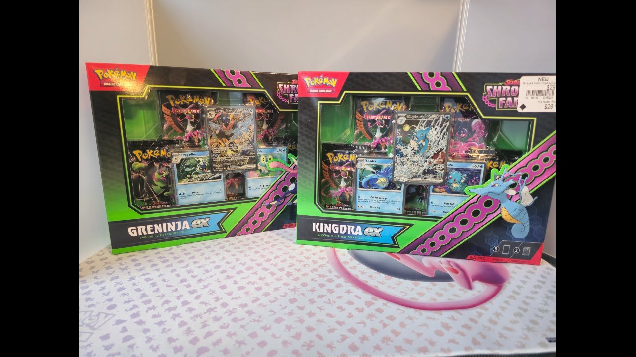 NEW!!! Pokemon Shrouded Fable Special Illustration Collection Boxes ...