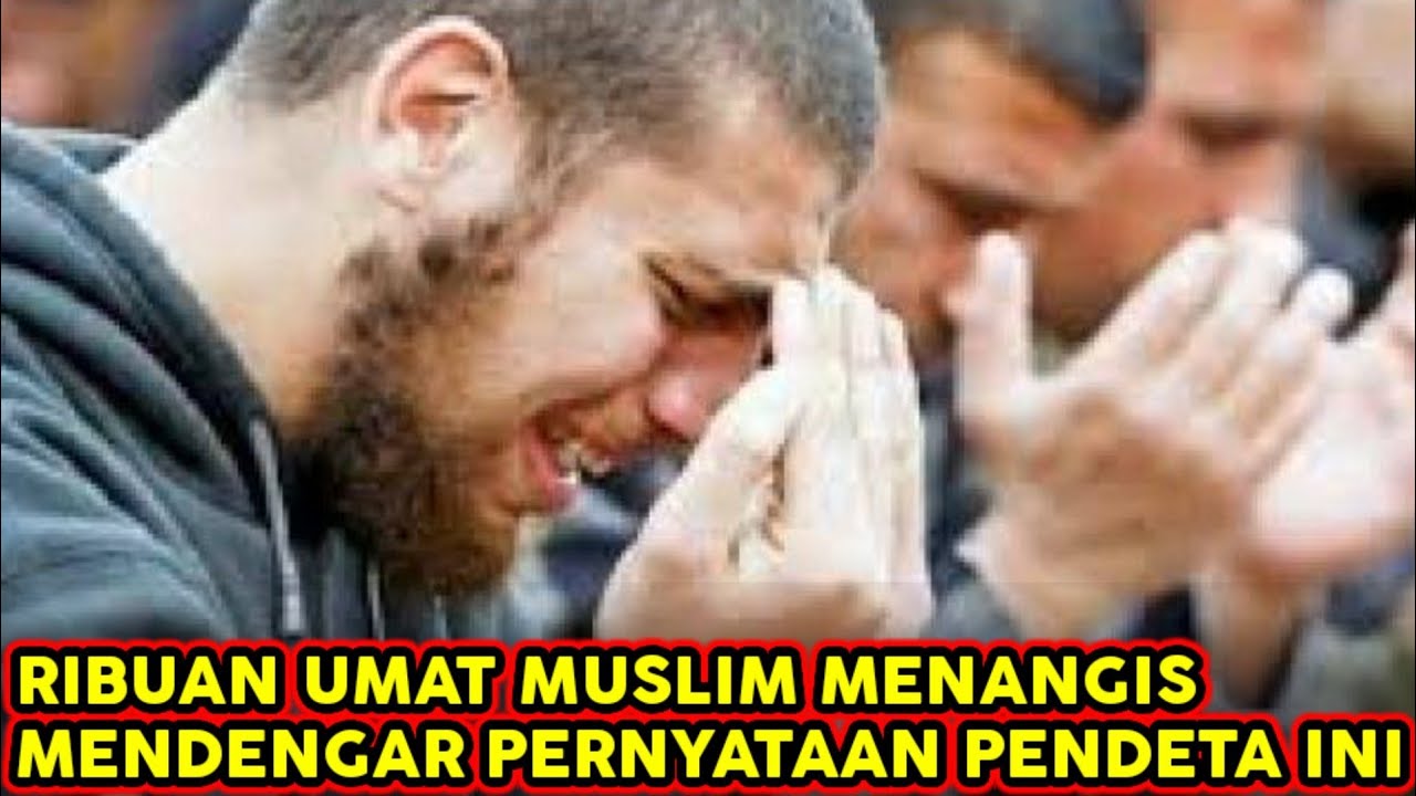 KETERLALUAN‼️RIBUAN MUSLIM MENANGIS MENDENGAR PERNYATAAN PENDETA INI ...