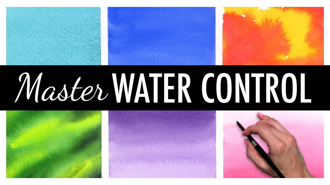 Master Watercolor Basics: 9 Fun Exercises for Absolute Beginners - YouTube