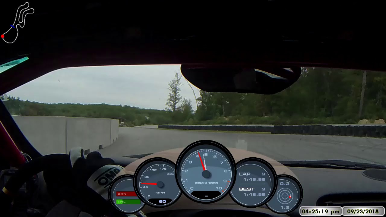 Palmer Motorsports Park (CCW) 1:46:95 lap time; 2004 Porsche Boxster ...