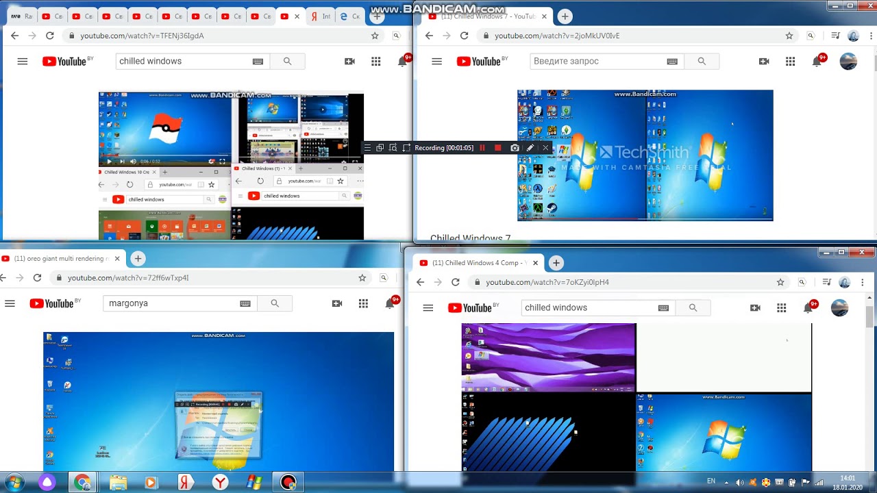chilled windows parison - YouTube