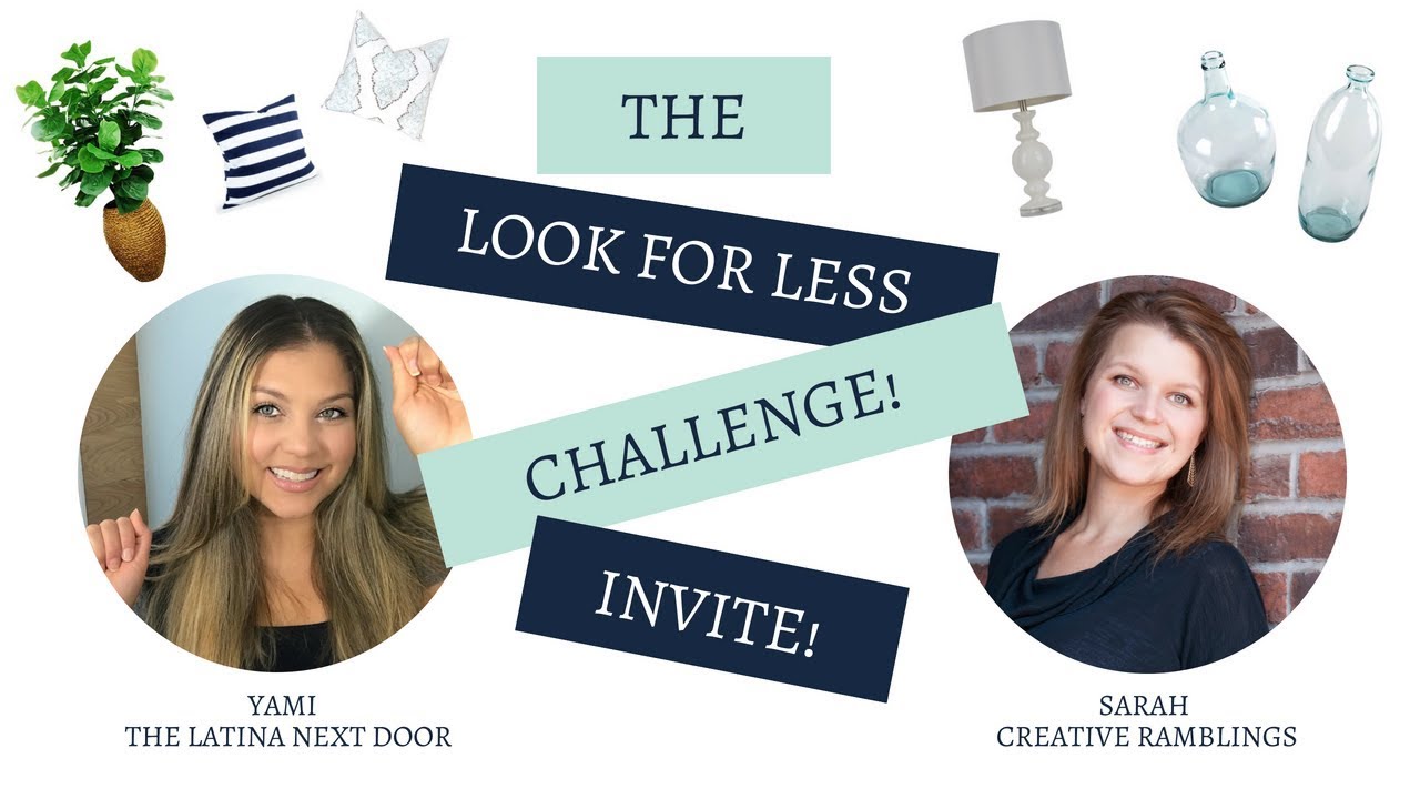 Look for Less Invite Aug 2018 - Yami & Sarah Vanderkooy - YouTube