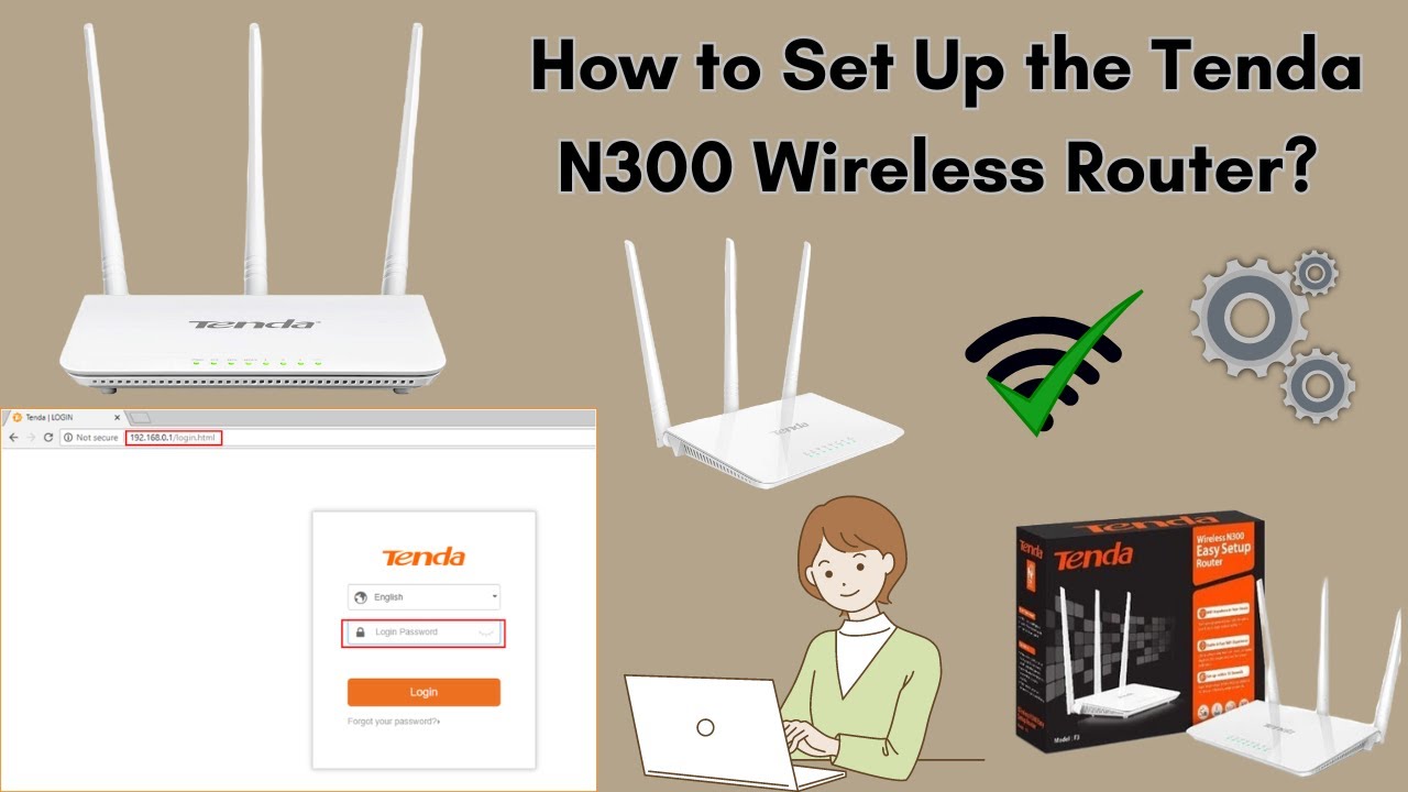 How to Set Up the Tenda N300 Wireless Router - Step-by-Step Guide - YouTube