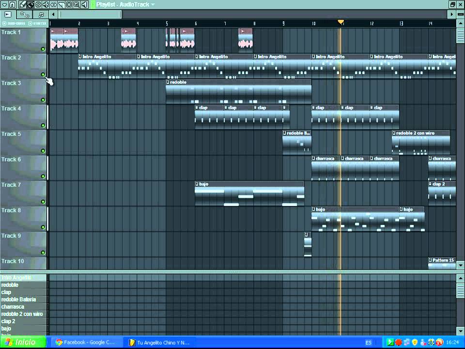 Tu Angelito Chino y nacho FL STUDIO - YouTube