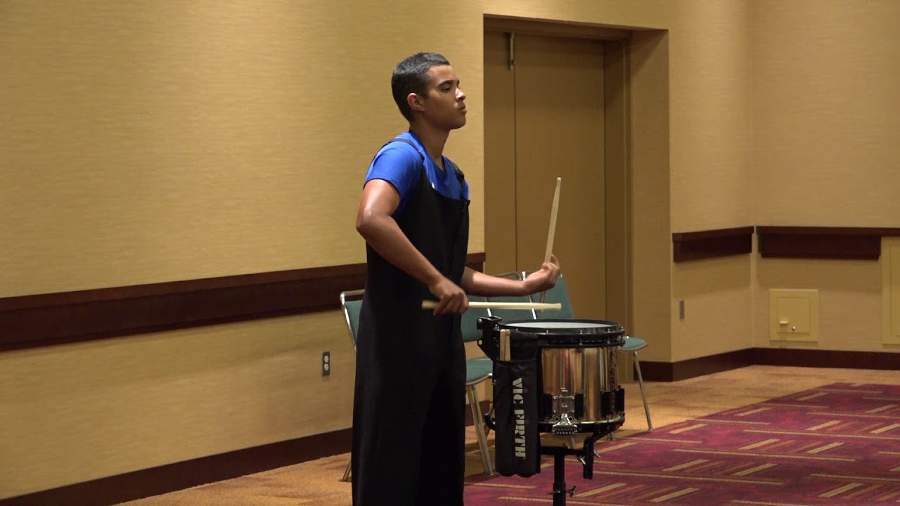 David Ware - 2017 DCI Performers Showcase - Snare solo - YouTube