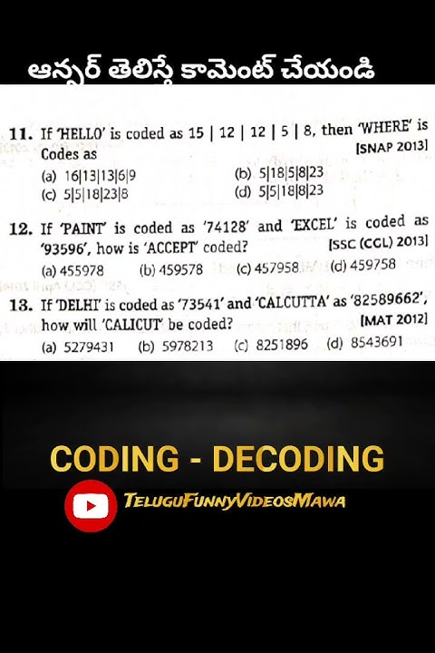 Ibps Clerk Govt Jobs Rrb Ntpc Coding Decoding Codingdecodingtricks Trending Shorts