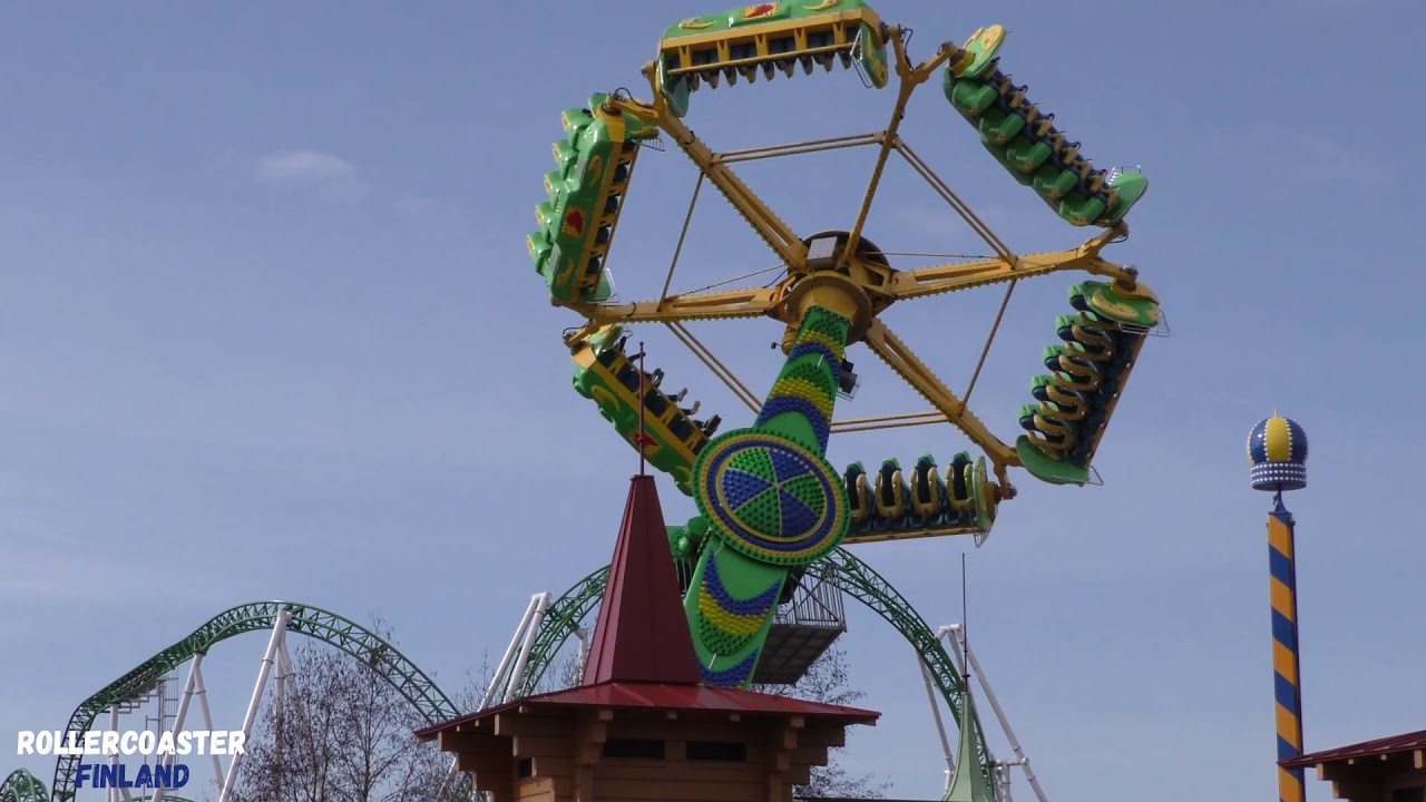 Overviews at Powerpark from ground and air - YouTube