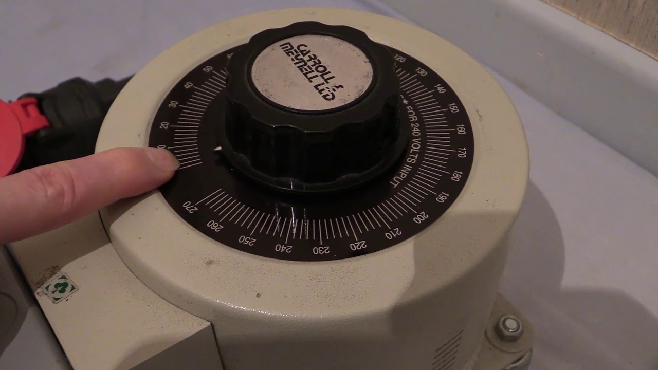 Electrical : The 10A variac. (Variable Auto Transformer) - YouTube