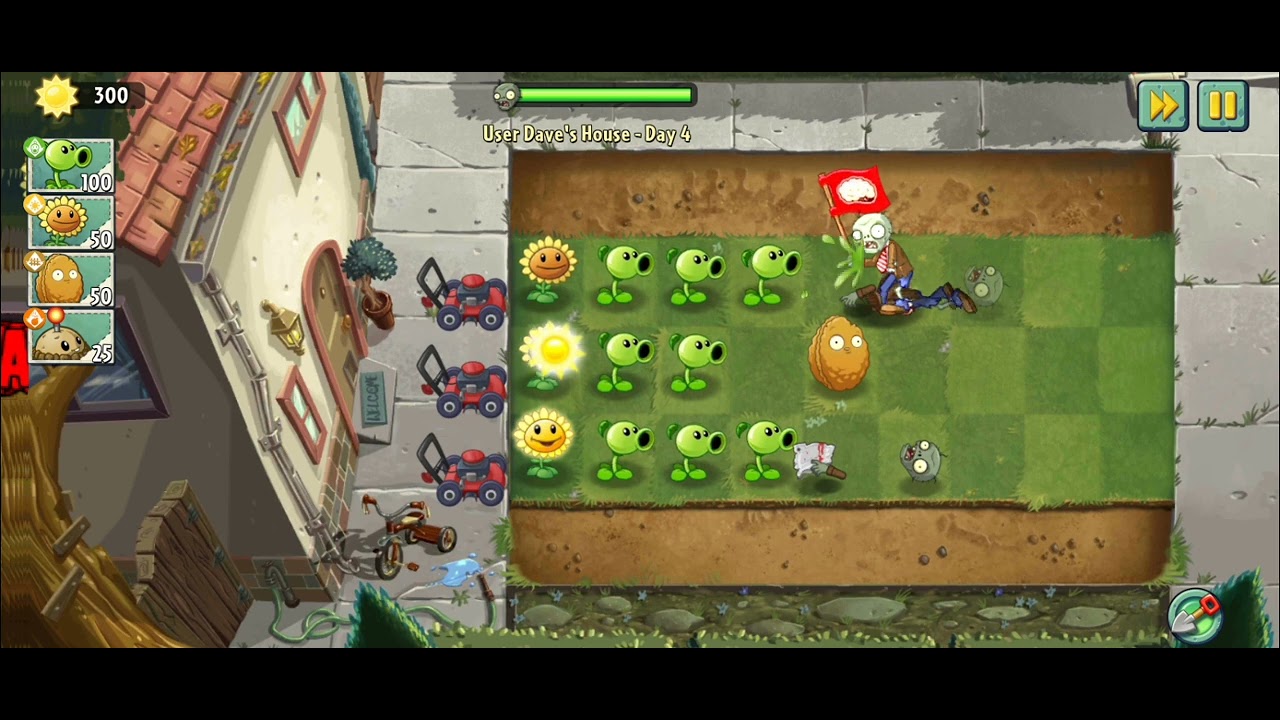 Plants vs Zombies 2 || Normal || # 1 - YouTube