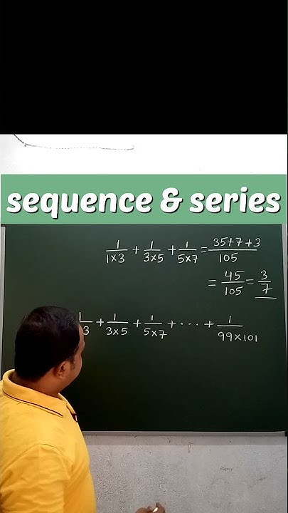Master tricks for sequence and series. - YouTube