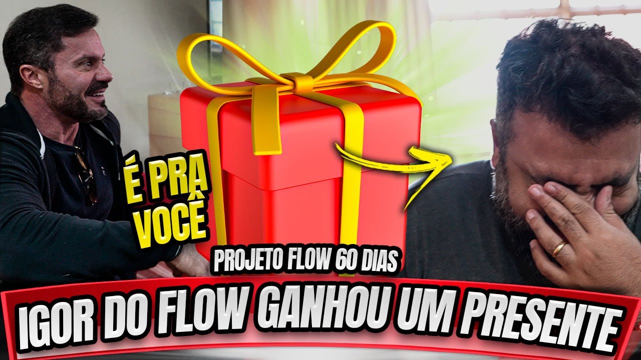 IGOR DO FLOW GANHOU UM PRESENTE QUE VAI MUDAR A VIDA DELE - #EP9 - YouTube