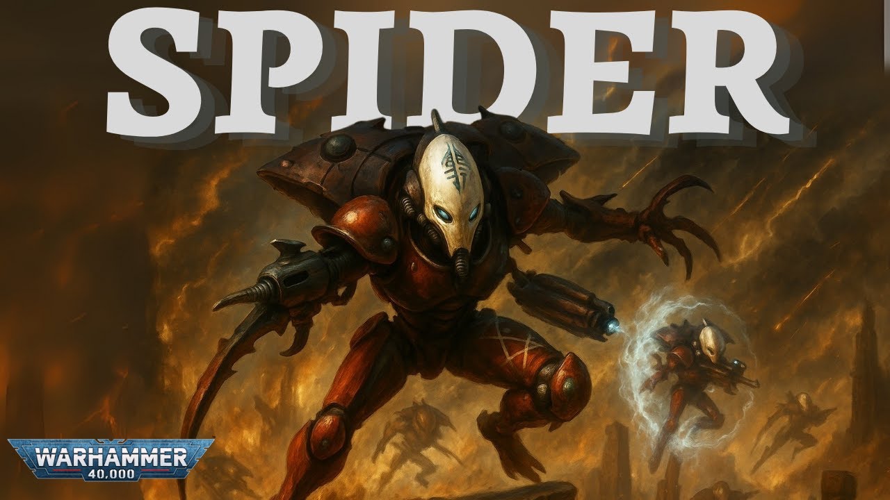 The WAR Of The SPIDER: A Warhammer 40k Lore - YouTube