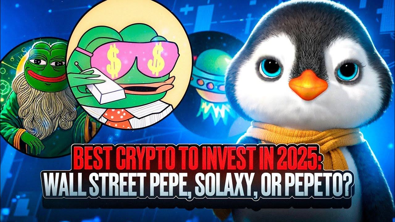 Best Crypto to Invest in 2025: Wall Street Pepe, Solaxy, or Pepeto? - YouTube
