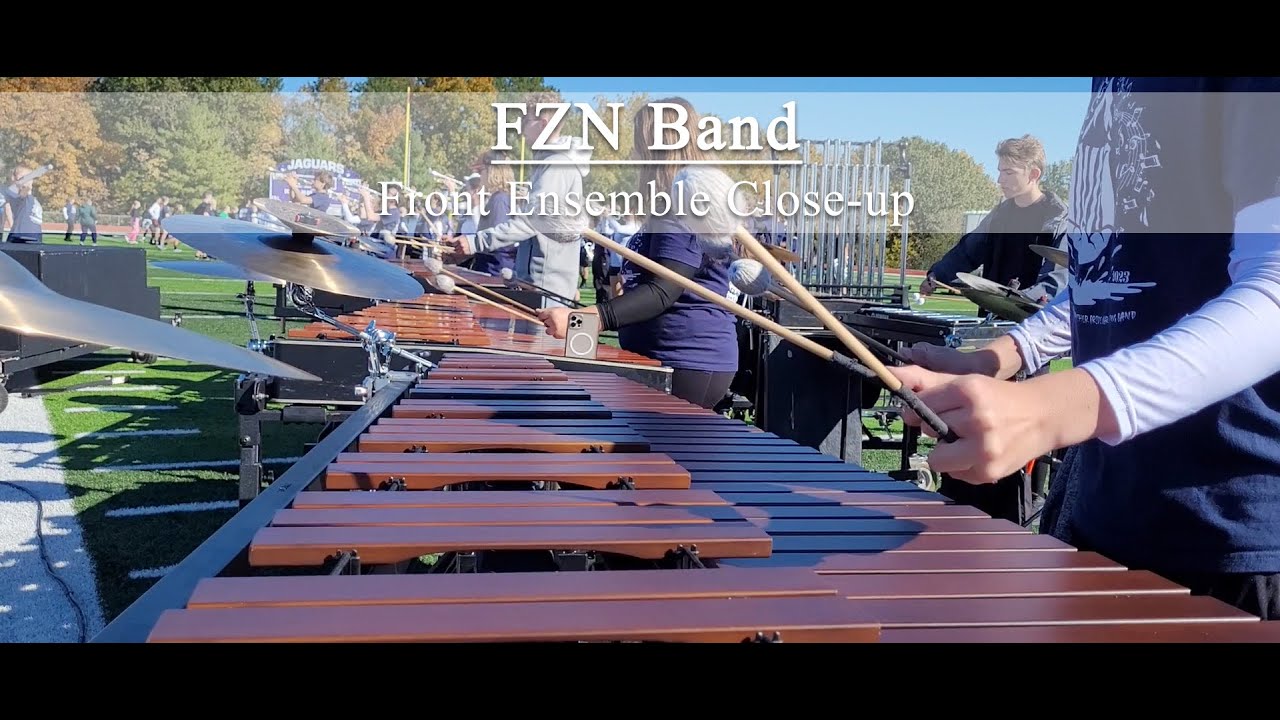 Oct 21 2023 - FZN Band Front Ensemble Close-up - YouTube