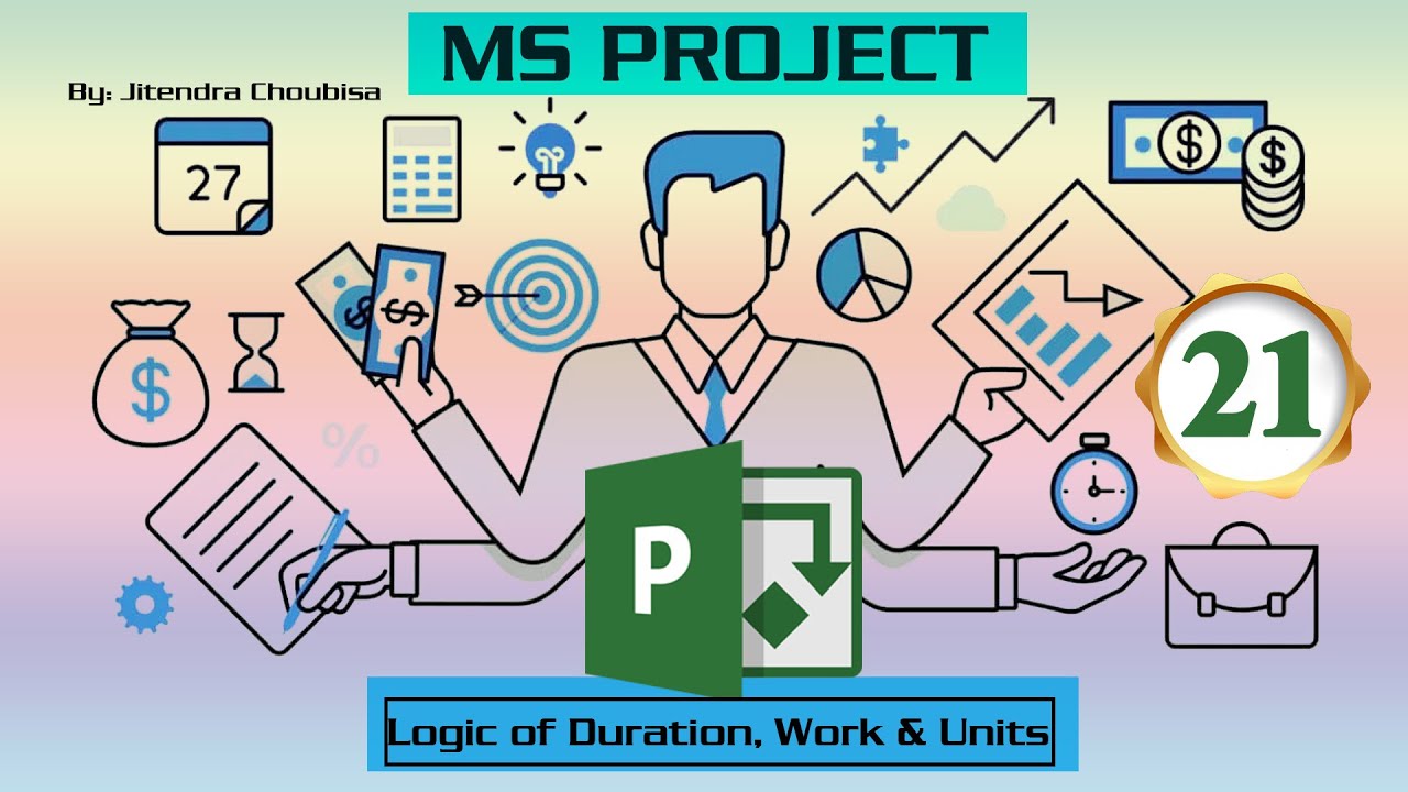 MS Project | 21 Duration, Work & Units - YouTube