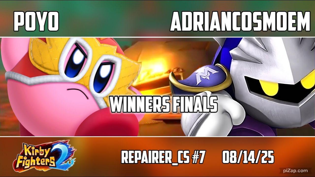 Poyo (Wrestler/Gooey) vs adriancosmoem (Meta Knight) Japan Kirby ...