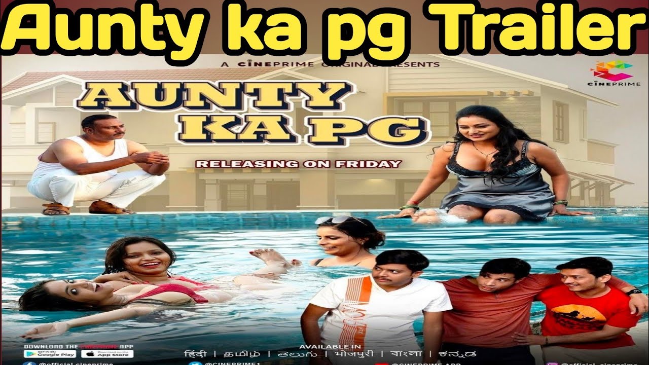Aunty ka pg Trailer/ aunty ka pg cineprime upcoming web series update ...