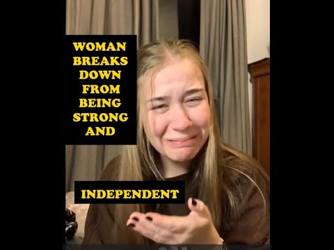 MODERN WOMAN GOES VIRAL WHEN SHE BREAKS DOWN FROM WORKING TOO MUCH (SHE ...