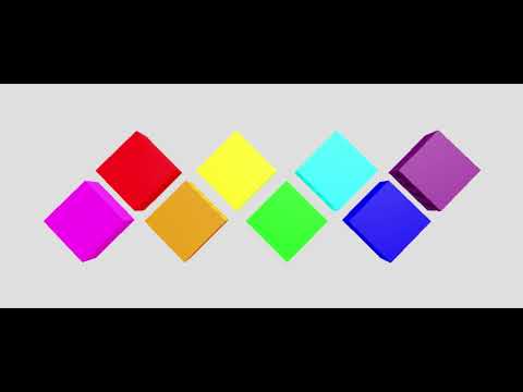 Colorful Horizontal 8 Rhombus - YouTube