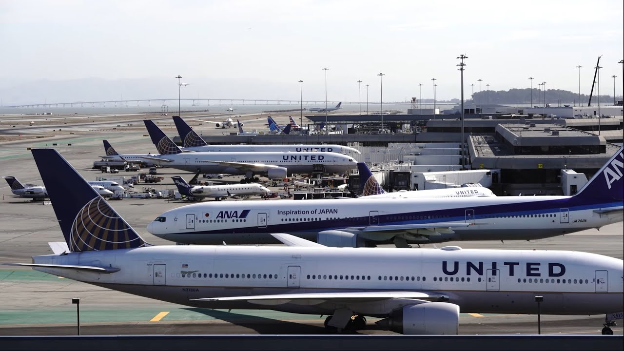 San Francisco Airport with ATC - YouTube