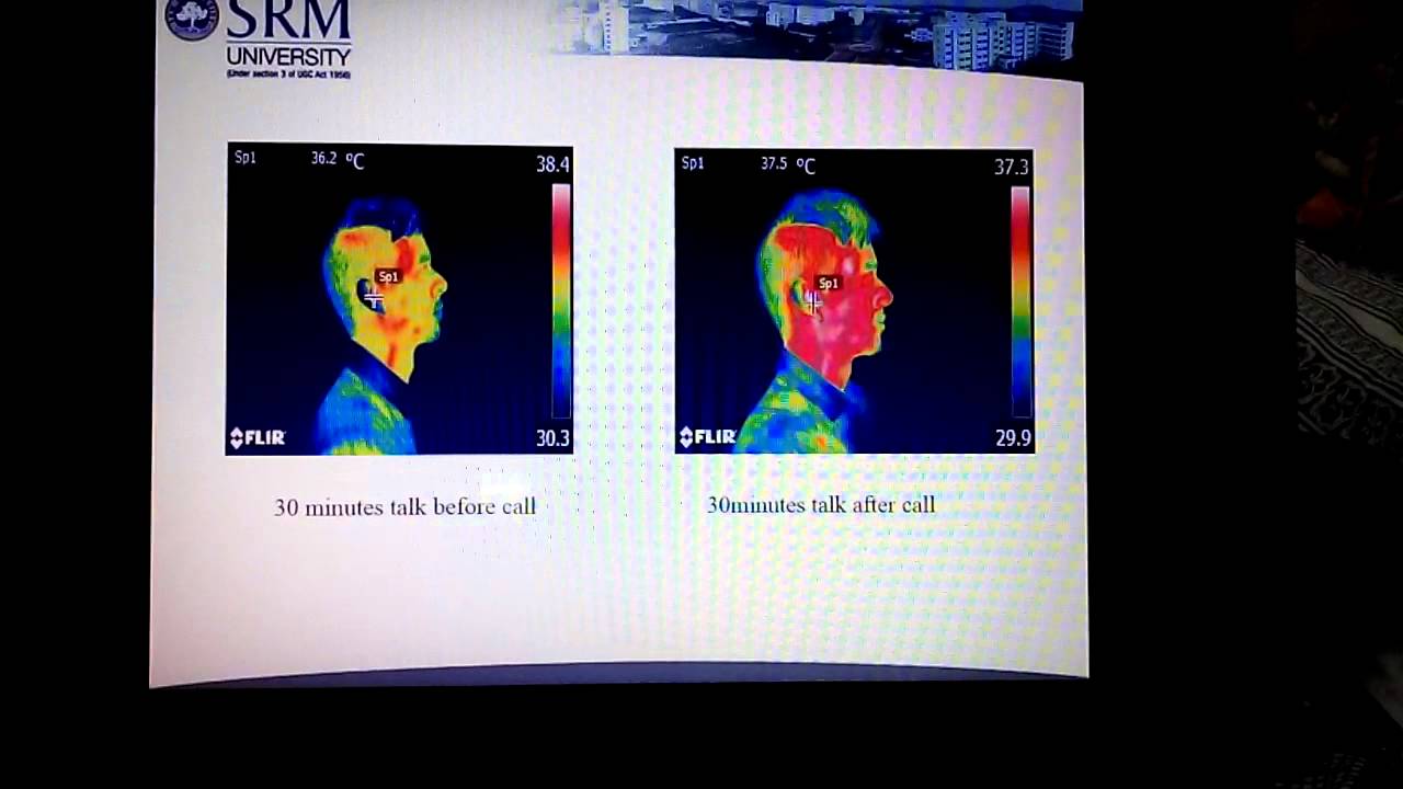 Thermal Effects Of Mobile Phone Radiation on Human Head - YouTube
