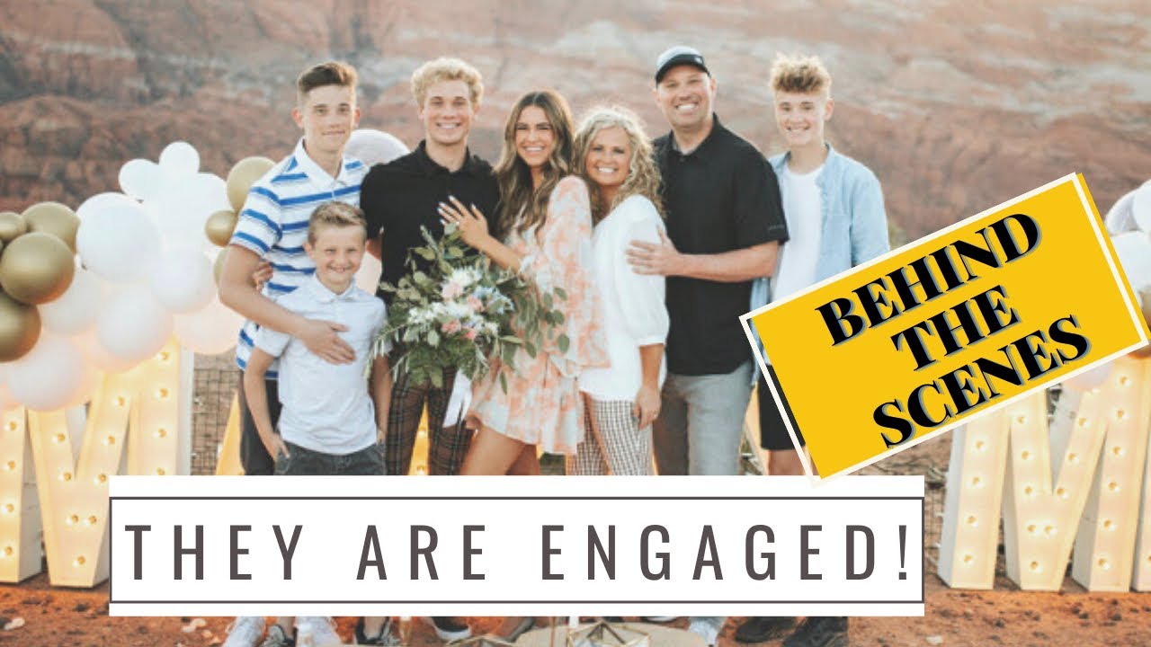 They are ENGAGED! Behind the scenes with DALLIN! - YouTube