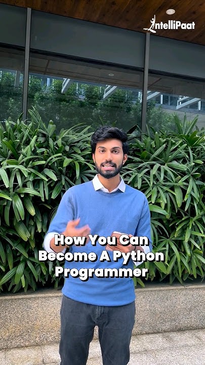How To Become A Python Programmer in 2024 👩‍💻🐍 | Intellipaat #Technology #Programming #Career ...