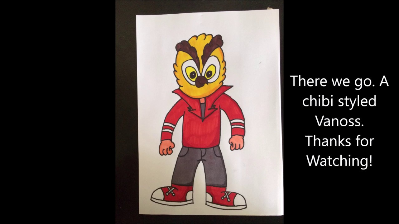 How to Draw chibi Vanoss - YouTube