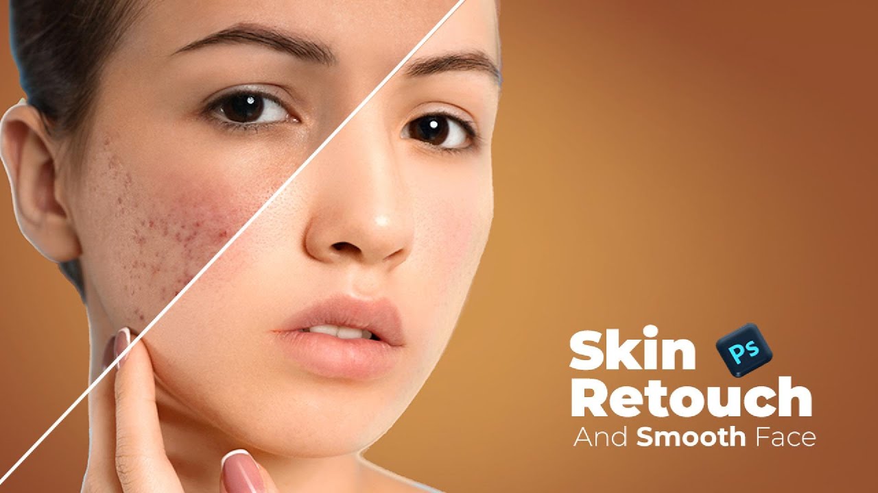 How to Realistically Smooth skin retouching photoshop | Remove ...