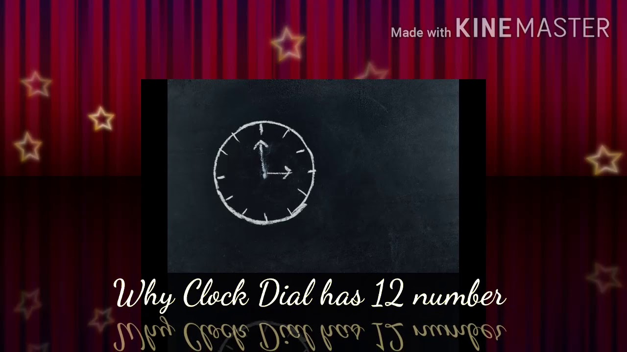 Why clock dial has 12 numbers or 12 hours? - YouTube
