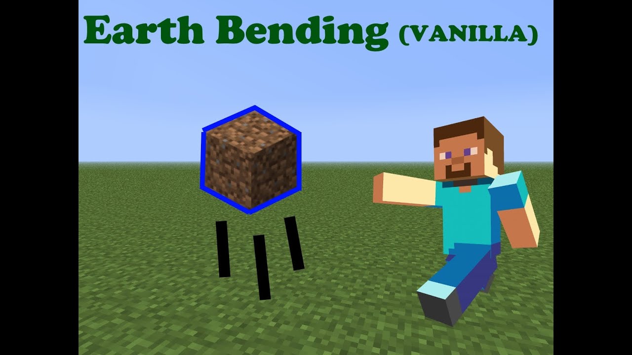Minecraft Earth Bending (VANILLA) - YouTube