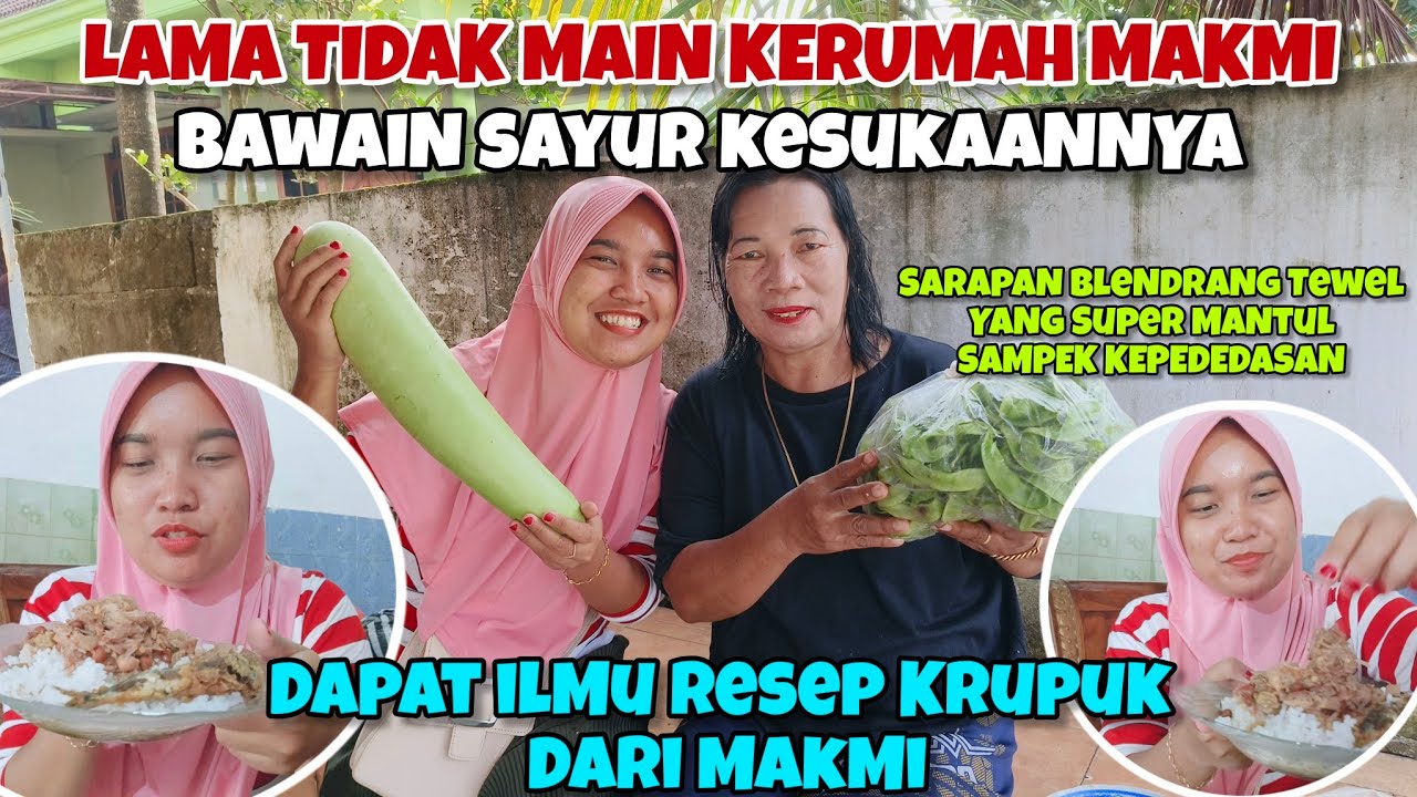 BAWAIN SAYUR KESUKAAN MAKMI‼️SARAPAN BLENDRANG TEWEL SUPER MANTUL‼ ...