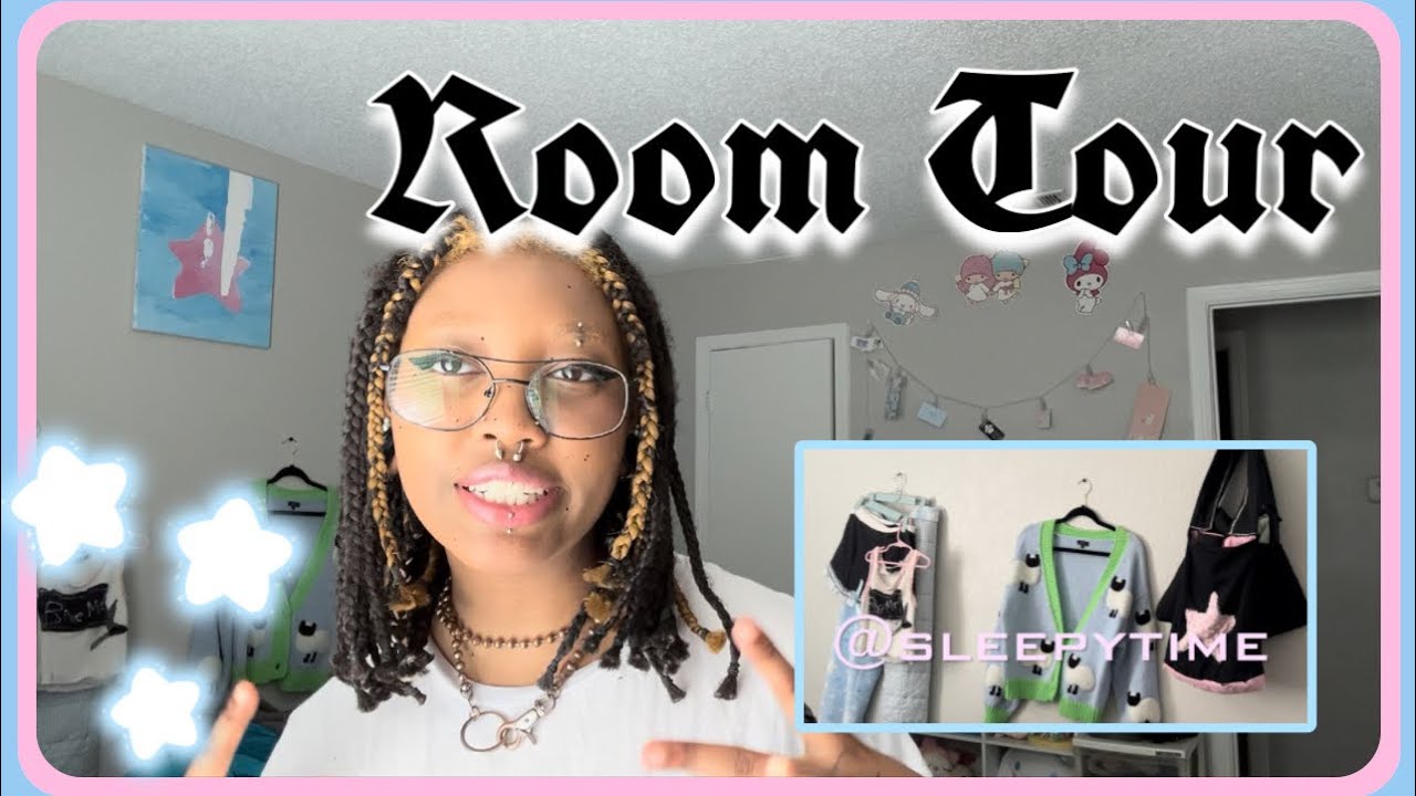 Room tour | kawaii/cybercore aesthetic #alt #art #minimalist #vlog ...
