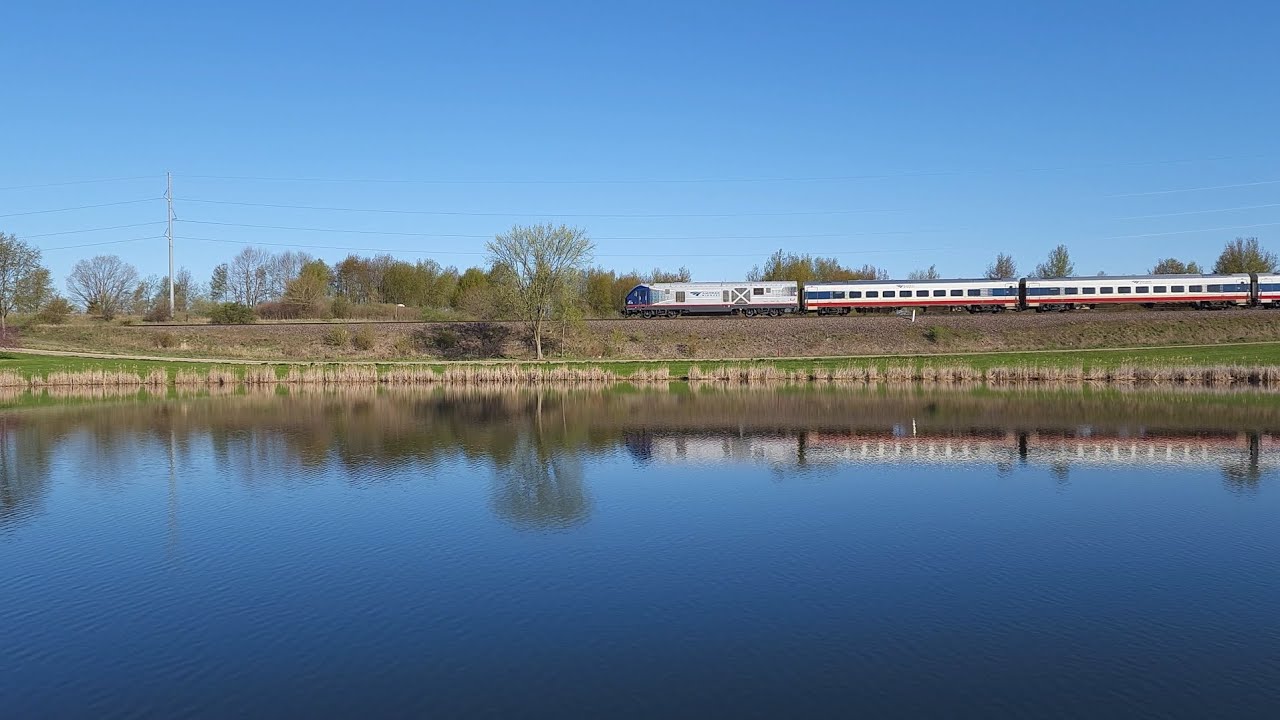 Amtrak Blue Water Westbound 4/26/23 - YouTube