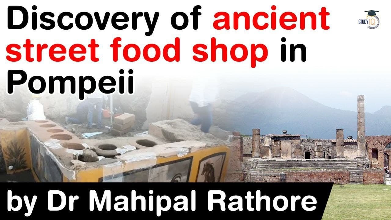 Discovery of ancient STREET FOOD SHOP in Pompeii - Facts about UNESCO ...