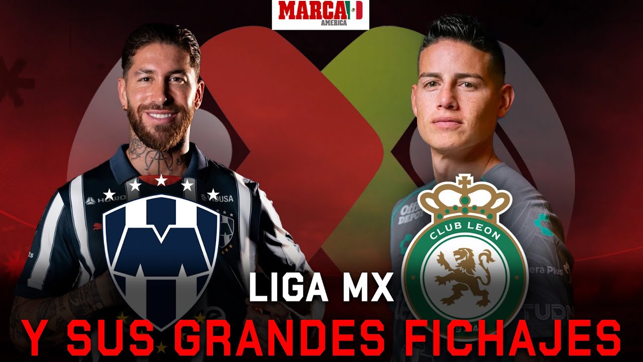 Sergio Ramos, James Rodríguez y los grandes fichajes de la Liga Mx ...