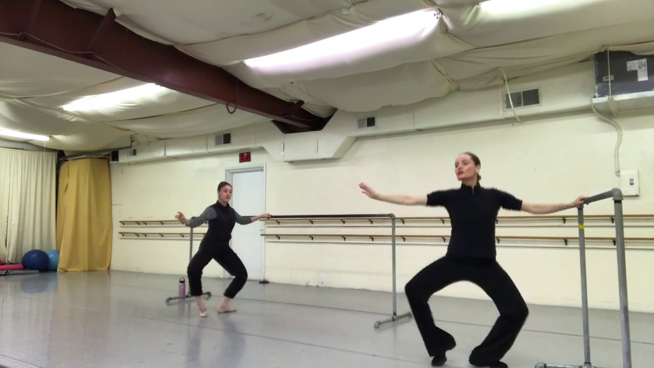 Follow along intermediate/advanced ballet barre. Get us through COVID ...