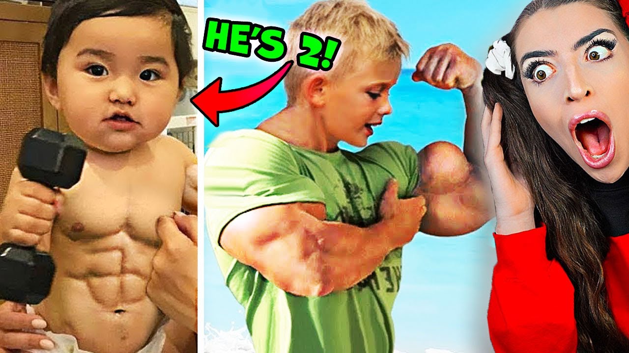 The STRONGEST Kids In The World Who Took It TOO FAR.. - YouTube