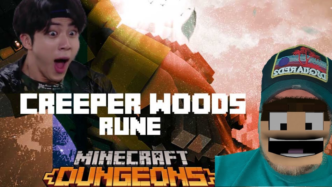 CREEPER WOODS WALK - Minecraft Dungeons EP1 - YouTube
