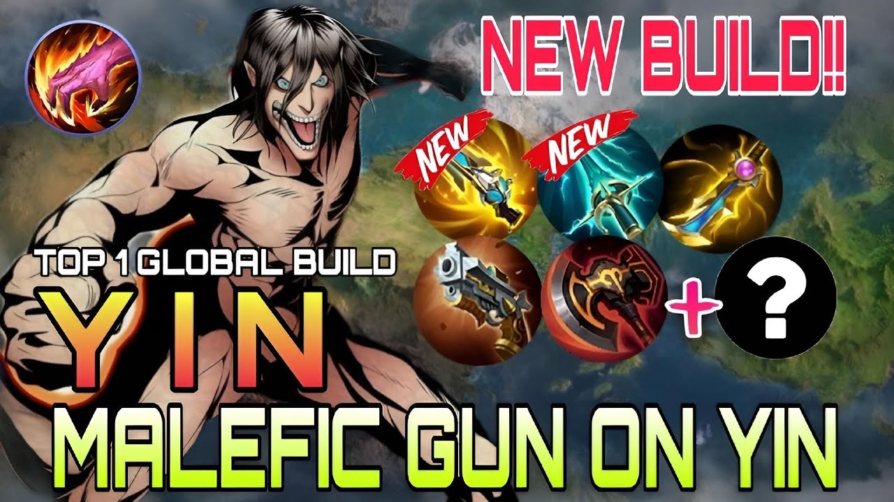 Yin!! New Build 2024 ( auto win ) 🔥😱 - MALEFIC Gun On Yin🔥💯 | Mobile ...
