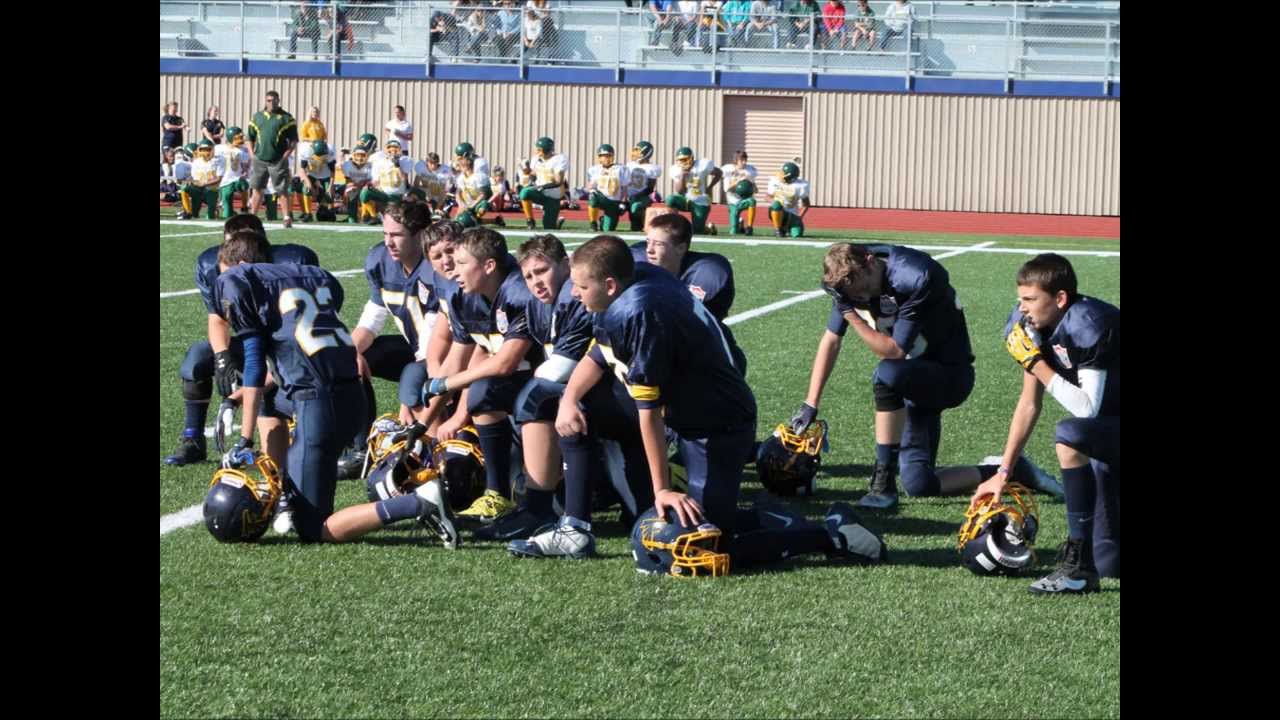 Whitnall Youth Football 2013 8th Grade Boys Football - YouTube