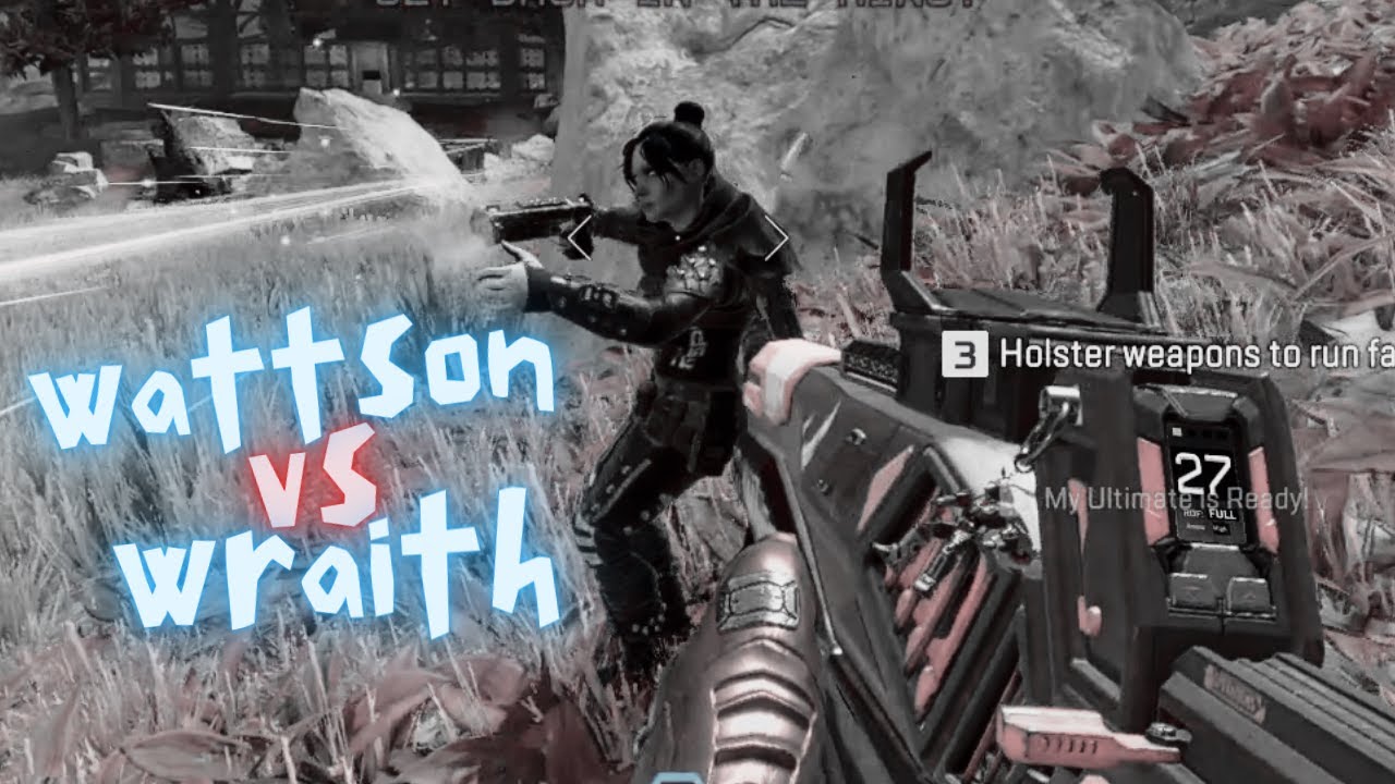 Wattson Vs Wraith Apex Legends Best Highlights - YouTube