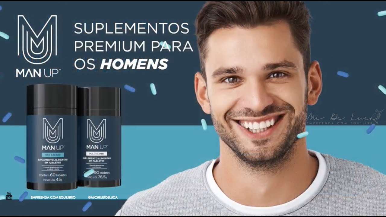 Conheça Man Up - Suplementos para os Homens - YouTube
