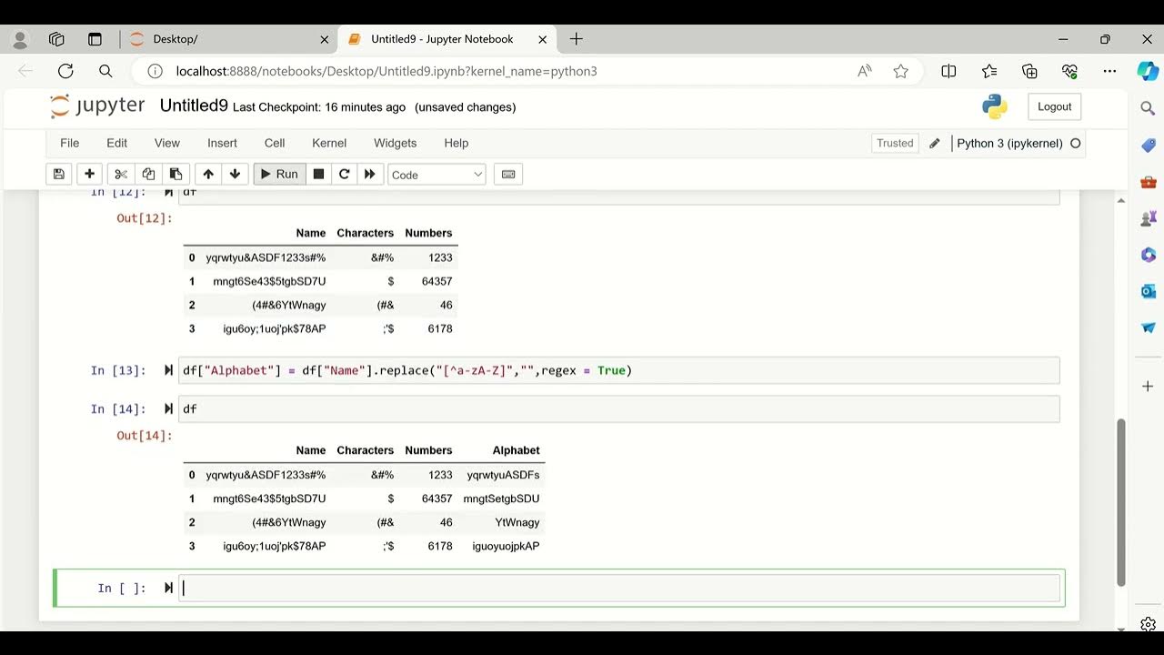 How to Extract Special Characters, Numbers and Alphabet in a Text Using Python. #regex - YouTube