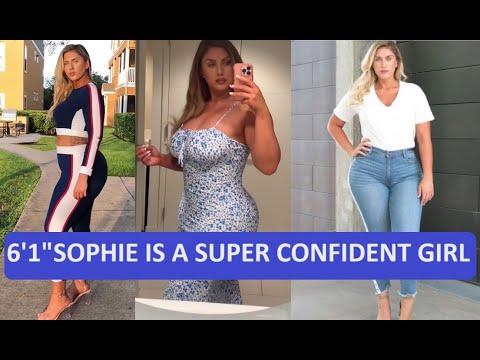 6'1" Tall Girl Sophie Is A Confident Tall Woman! - YouTube