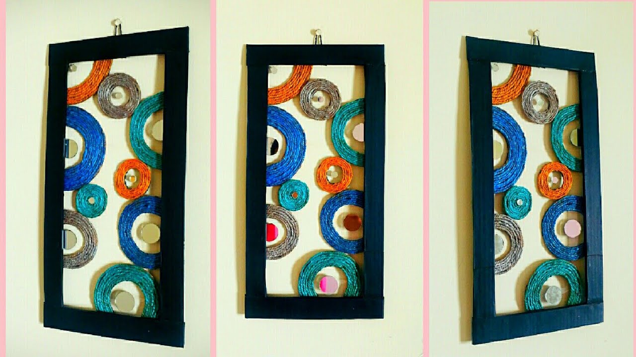 DIY - Home Decor Craft | Frame For Home and Office Decor | By Punekar ...