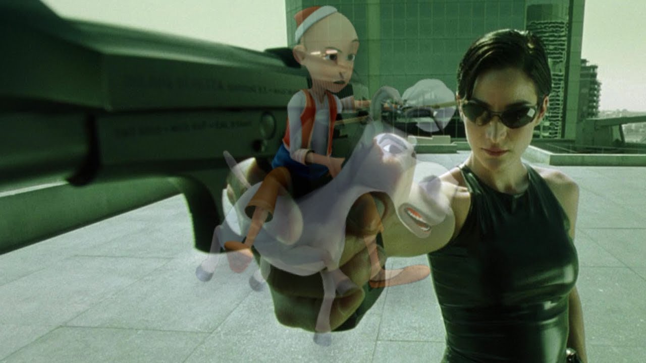 The Matrix Dodge This ~ TRT Çocuk Keloğlan Masalları Dublaj - YouTube